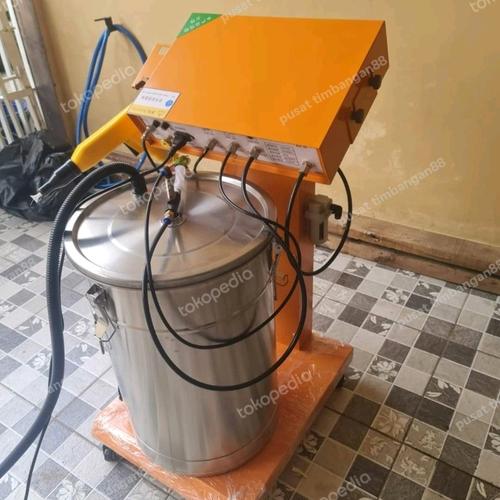 Jual mesin powder coating 45liter / powder coating machine 45 liter ...
