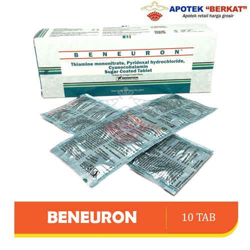 Jual BENEURON TAB (1 strip isi 10 tablet) / VITAMIN B - Kab. Tangerang ...