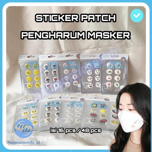Jual Sticker Pewangi Masker Patch Masker Aroma Masker Aroma Therapy ...