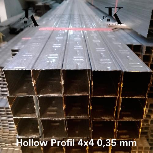 Promo Hollow 4x4 / Holo 0,4 mm / Rangka Hollow / Holo Galvalum Profil - Kota Bekasi - Atap_Kita ...