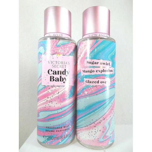 Jual PARFUM WANITA VICTORIA SECRET CANDY BABY BODY MIST 250ML PREMIUM ...