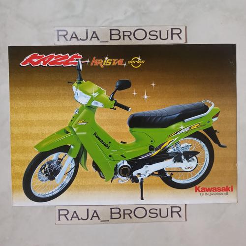 Jual Poster brosur katalog Kawasaki Kaze Kaze R Kaze VR Kristal Series ...