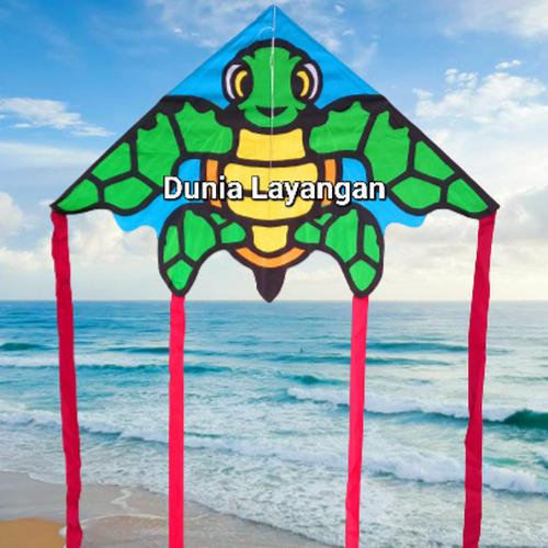 Jual LAYANGAN HIAS PANTAI LAYANGAN KARAKTER KAIN PARASUT KURA KURA ...