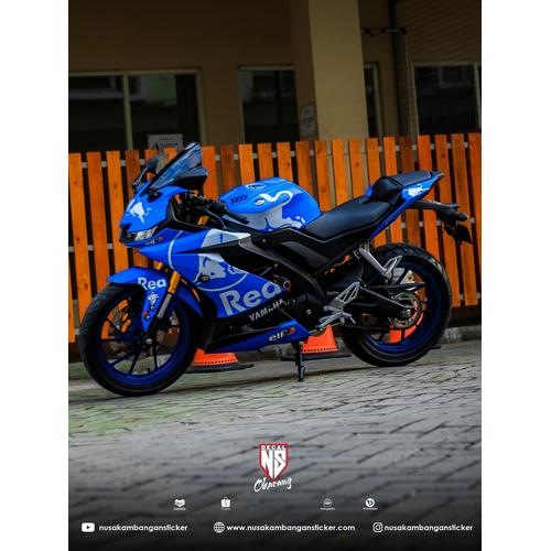 Jual Cutting Stiker R15 V3 Banteng Biru Modifikasi Sticker Full Body ...
