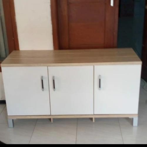 Jual Meja dapur / meja ruang tamu / meja tv multifungsi 3 pintu ...
