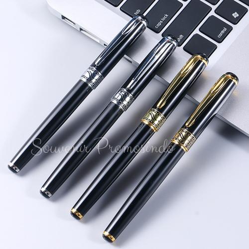 Jual Pen Metal RB 720 Klip Emas /Roller Pen Besi /Custom logo/Polos ...