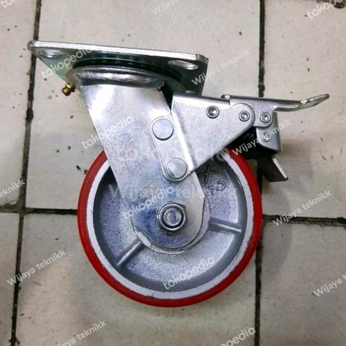 Jual Roda Troly Roha Heavy Duty 75 mm roda heavy duty 3 inch Putar ...