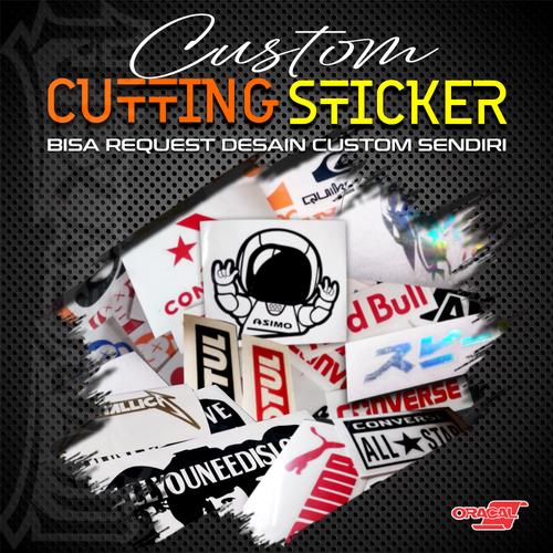 Jual Custom Cutting Sticker | Desain suka-suka | Custom Sticker - Kota ...