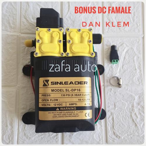 Jual DINAMO POMPA DC 12V DOUBLE PUMP SINLEADER - Kab. Gresik - Zafa ...