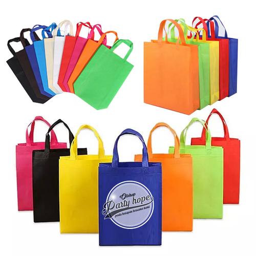 Jual tas spunbond box bag / godie bag spunbond polos / tas souvenir ...