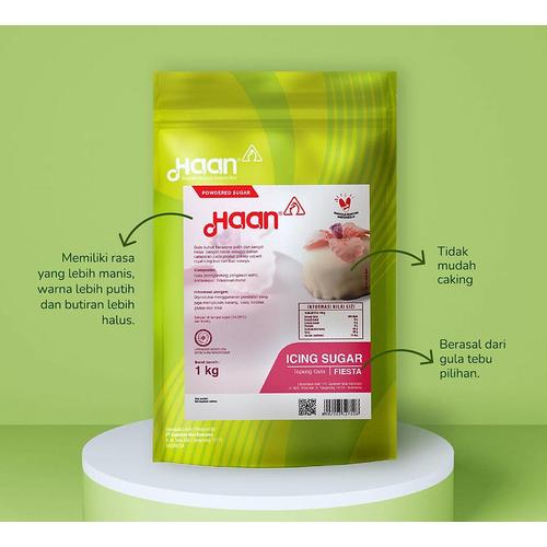 Jual Haan Fiesta Icing Sugar 1 Kg – Tepung Gula 1Kg - Kota Malang ...