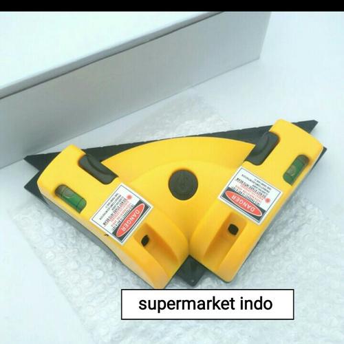 Jual Square Laser Line Alat Ukur Siku 90 Derajat dengan Waterpass Level ...