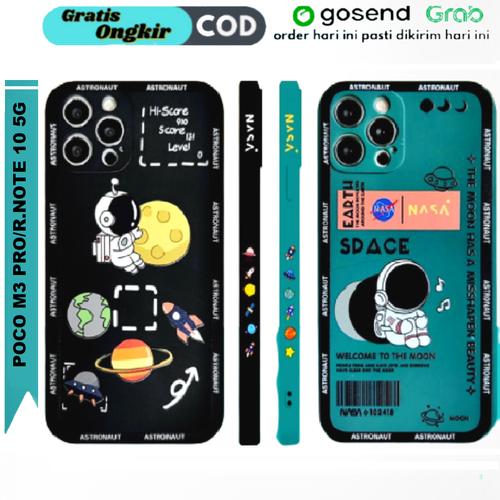 Jual Case Poco M3 Pro Redmi Note 10 5G Casing Soft Motif Nasa Astronot ...