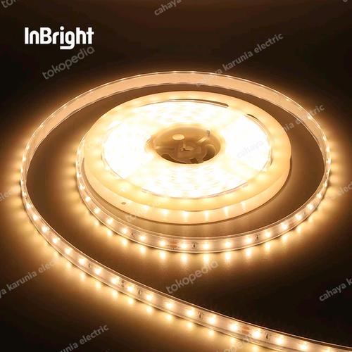 Jual LED strip 2835 12v 5 meter 60 led ip67 anti hujan outdoor ...
