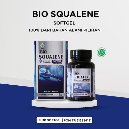 Jual BIO SQUALENE MINYAK HATI IKAN HIU 100% ASLI ISI 30 SOFTGEL ...