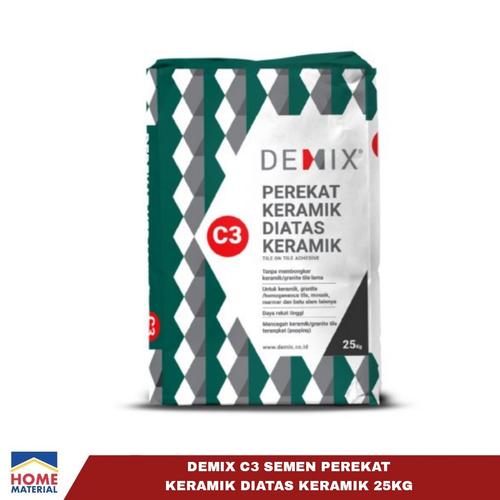 Jual Semen/Perekat Keramik diatas Keramik DEMIX C3 25KG - Kota Bekasi ...
