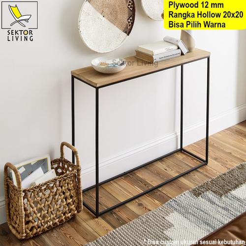 Jual Meja Console Meja Tamu Konsol Minimalis Industrial-SL3750 ...