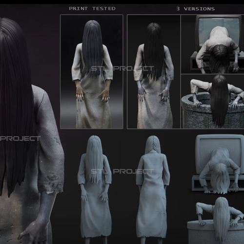 Jual sadako collection resin kit figure - sadako tv - Kota Tangerang ...