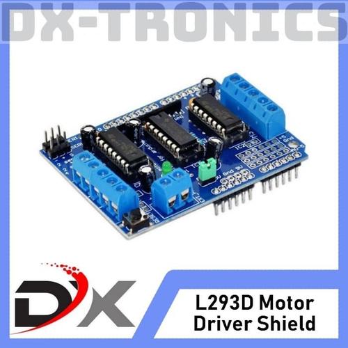 Jual L293D DC Motor Driver Shield H-Bridge UNO Mega Compatible L293 D ...