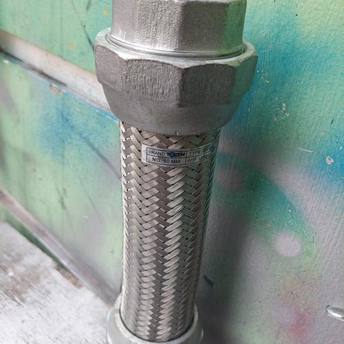 Jual FLEXIBLE HOSE SUS 304 TOZEN 2" INCH 50MM/FLEXIBLE ANYAMAN ...