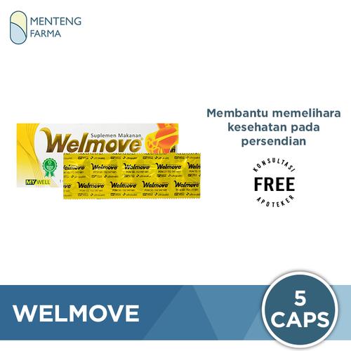 Jual Welmove 5 Kaplet - Glukosamin Chondroitin untuk Kaku dan Nyeri ...