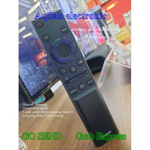 Jual Remote tv samsung smart tv Original untuk AU7000 series - Kota ...