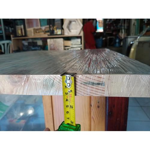 Jual top table meja super 100x50 tebal 3cm, dudukan ambalan papan press ...