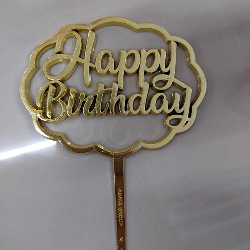 Jual topper happy birthday awan gold - Kota Medan - TBK_LINDOJAYA ...
