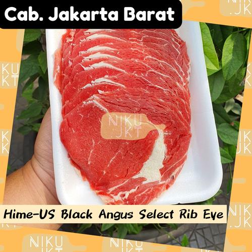 Jual Daging Slice Sapi US Black Angus Select RIb Eye / Cube Roll Shabu ...