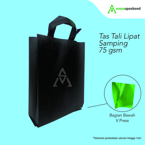 Jual Tas Spunbond Tas Goodie Bag Tas Furing Press Lipat Samping 75gsm ...