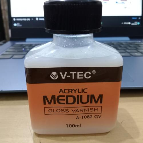 Jual V-TEC ACRYLIC MEDIUM GLOSS VARNISH A-1082 GV/100ML - Jakarta Barat ...