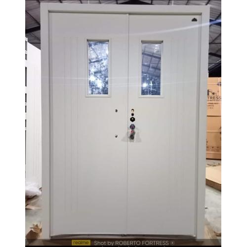 Jual Pintu Baja FORTRESS Hospital Door 100x120 - Putih - Double Door ...