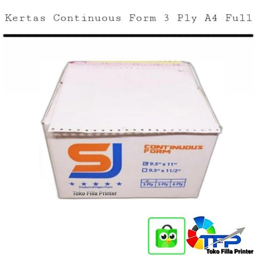 Jual Kertas Continuous Form 3 ply A4 Full - Jakarta Pusat - RAY PRINT ...