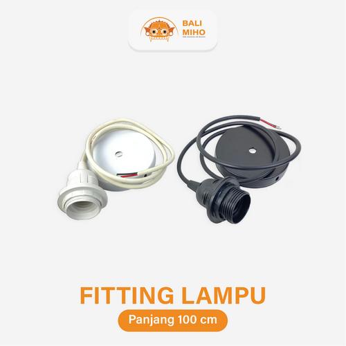 Jual Set Fitting Lampu dan Kabel Fitting Lampu Rotan Fiting Lampu Kabel ...
