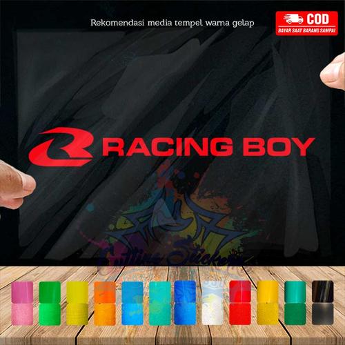 Jual Cutting Stiker RCB Racing Boy Variasi Motor Mobil Sticker Timbul ...