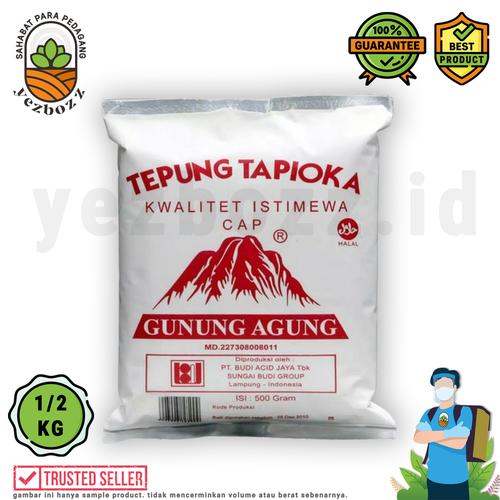 Jual Tepung Tapioka Cap Gunung Agung 500 Gram (1/2 Kg) - Jakarta Pusat ...