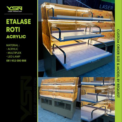 Jual Display Box I Etalase Roti Akrilik I Etalase I Food Display - Kota ...