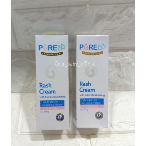 Jual Pure Rash Cream/Cream Ruam Popok Baby Rash Cream - rash cream, 50g ...
