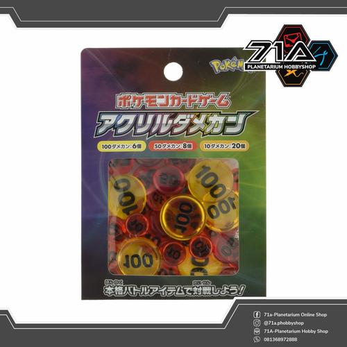 Jual Pokemon Card Game Acrylic Damage Counter Ver.1 - Kota Palembang ...