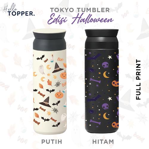 Jual Custom Nama Termos Tumbler Tokyo UV Print Termos Botol Minum Halloween - Hitam - Jakarta ...