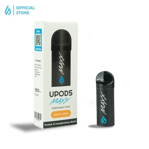 Jual Cartridge Upods Maxx Disposable Pods Jeruk Soda / Orange - Pod ...