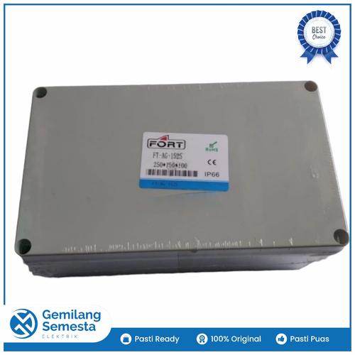 Jual Junction box ABS 250x150x100 mm IP66 box Pvc plastik FORT - Base ...