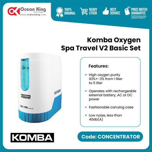 Jual KOMBA OXY SPA TRAVEL V2 Oxygen Concentrator BASIC-SET - Kota ...