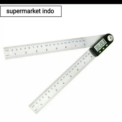 Jual Penggaris Busur Derajat Sudut Digital Stainless Protractor Angle ...