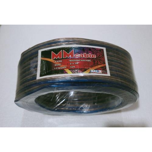 Jual Kabel Listrik Transparan Kabel Serabut Per Rol 2X50 50 METER ...