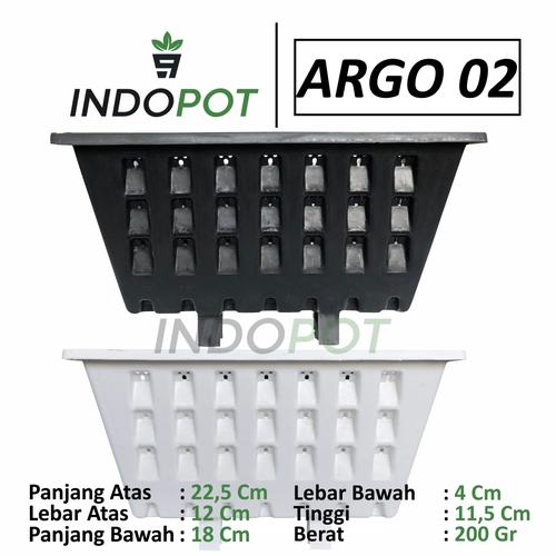 Jual Pot Dinding Tempel ARGO 02 Vertical Garden Tanaman dan Bunga Hias ...