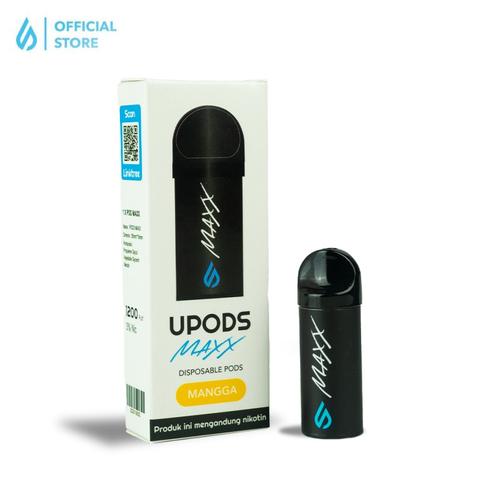 Promo Cartridge Upods Maxx Disposable Pods Mangga / Mango - Pod Maxx ...