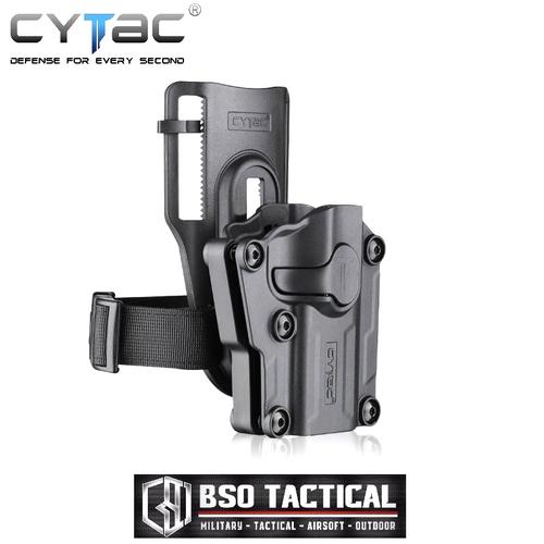 Jual Cytac Mega Fit Tactical Holster Universal Low Ride Belt Loop ...