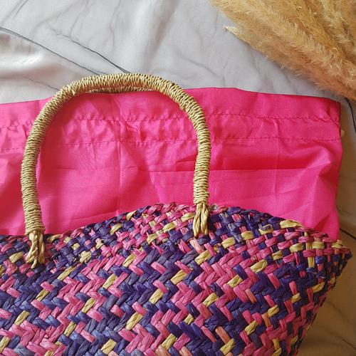 Jual Tas Anyaman Kerajinan Mendong Pandan Etnik Bali Model Bakul ...