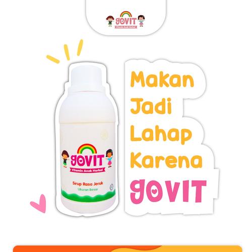 Promo Govit vitamin anak herbal, penggemuk badan Botol Besar - Kota ...